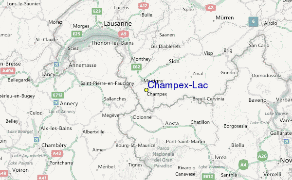 Guide de Station de Ski de Champex-Lac, Carte & hébergement vacances de ...