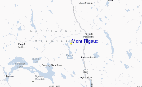 Guide de Station de Ski de Mont Rigaud, Carte & hébergement vacances de ...