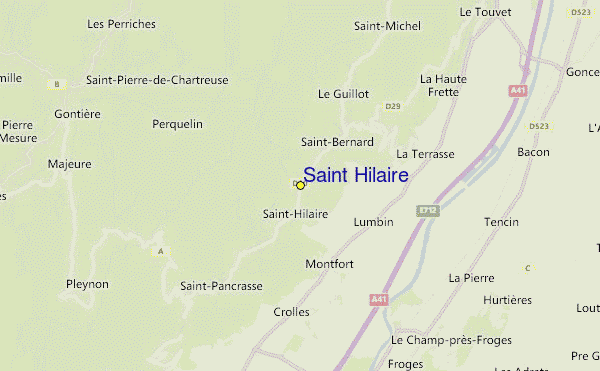 Guide de Station de Ski de Saint Hilaire, Carte & hébergement vacances ...
